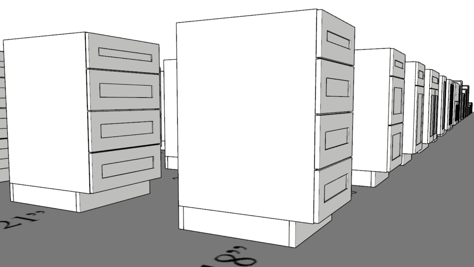 Overlay Shaker Cabinet Pack - FOCUSED SketchUp Courses for Interior ...